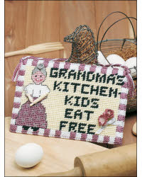 "Grandma's Kitchen" | Plastic Canvas Pattern