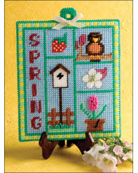 "Spring Sampler" | Plastic Canvas Pattern