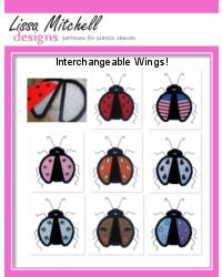 "Ladybugs For All Seasons" | Plastic Canvas Pattern