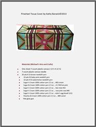 "Pinwheel Tissue Cover" | Plastic Canvas Pattern