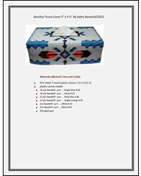 "Starship" | Plastic Canvas Pattern