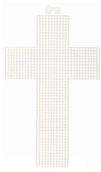 7 mesh Cross 5" x 8" | Plastic Canvas Item