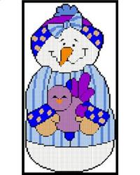 "Snow Friends 3" | Plastic Canvas Pattern