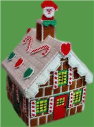 "GingerBread House" | Plastic Canvas Pattern