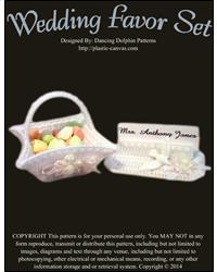 "Wedding Favor Set" | Plastic Canvas Pattern