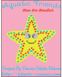 "Stan the Starfish" | Plastic Canvas Pattern