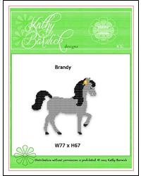 "Brandy Wall Hanging" | Plastic Canvas Pattern