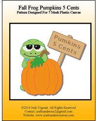 "Fall Frog Pumpkins 5 Cents"