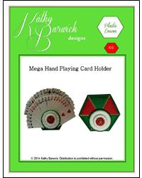 "Mega Hand Plastic Canvas Playing Card Holder"