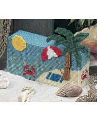 Beach | Plastic Canvas Pattern at Everything Plastic Canvas