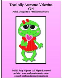 "Toad-Ally Awesome Valentine Girl"