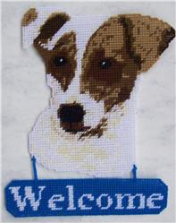 "Jack Russell Terrier Welcome Sign"
