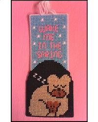 "Wake Me In The Spring" Door Hanger