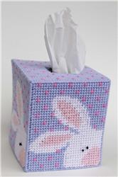 "Peeking Easter Bunny Tissue Topper"