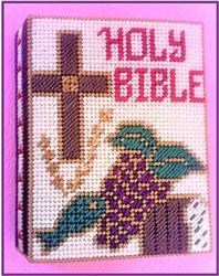 "My Holy Bible" | Plastic Canvas Pattern