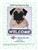 "Pug Welcome Sign" | Plastic Canvas Pattern