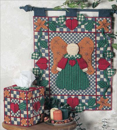 "Little Angel" | Plastic Canvas Pattern