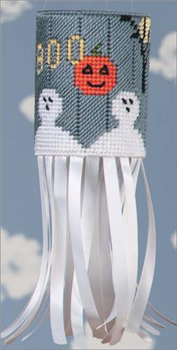 Halloween Wind Sock Plastic Canvas Pattern