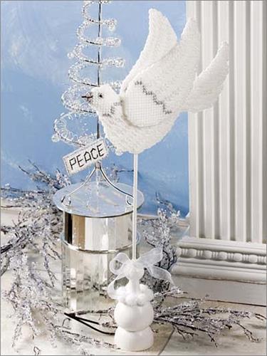 "Peace Messenger" | Plastic Canvas Pattern