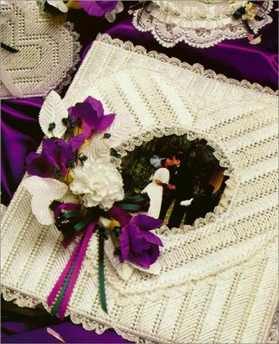 "Wedding Photo Album" | Plastic Canvas Pattern