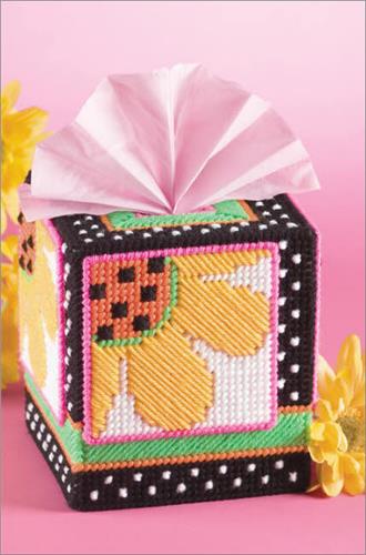 "Giant Daisies" | Plastic Canvas Pattern