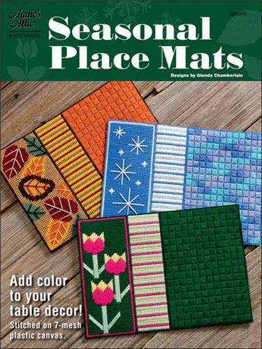 "Seasonal Place Mats" | Plastic Canvas Pattern