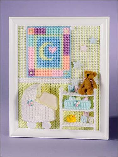"Baby's Room" | Plastic Canvas Pattern