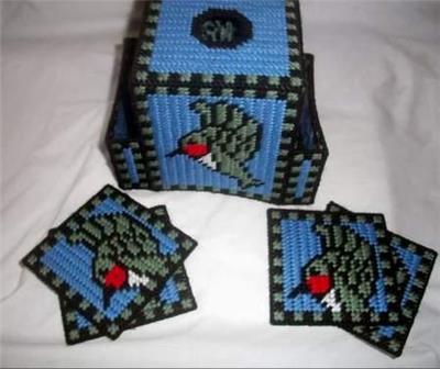 "Hummingbird Decor" | Plastic Canvas Pattern