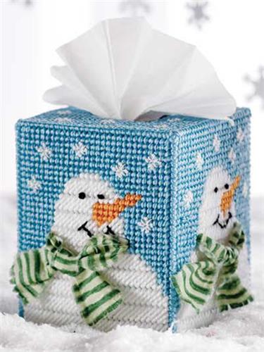 "Frosty's Winter" | Plastic Canvas Pattern