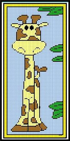 "Zoo Pals Giraffe" | Plastic Canvas Pattern