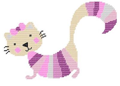 "Sassy Cat" | Plastic Canvas Pattern