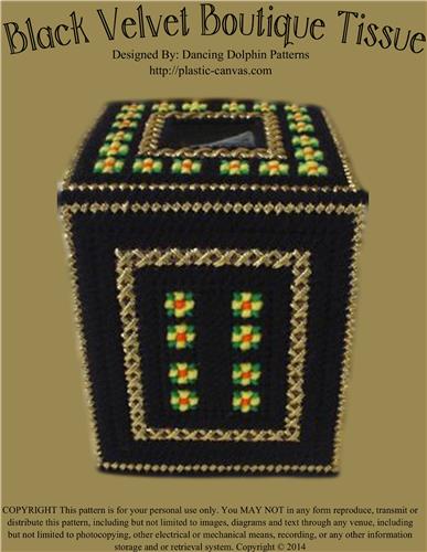 "Black Velvet Boutique Tissue"
