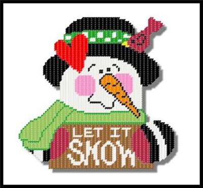 Let It Snow | Plastic Canvas Pattern