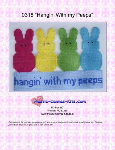 "Hangin' with My Peeps Wall Hanging"