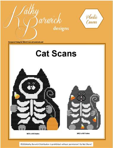 "Cat Scans" | Plastic Canvas Pattern