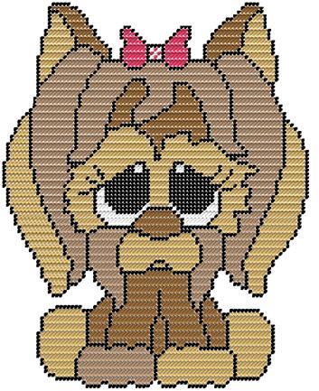 "My Pal Penny" | Plastic Canvas Pattern