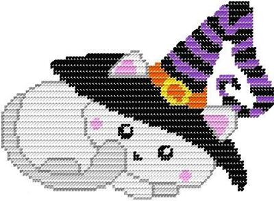 "Peeking Kitty" | Plastic Canvas Pattern