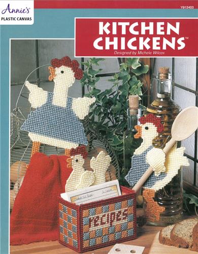 "Kitchen Chickens" | Plastic Canvas Pattern